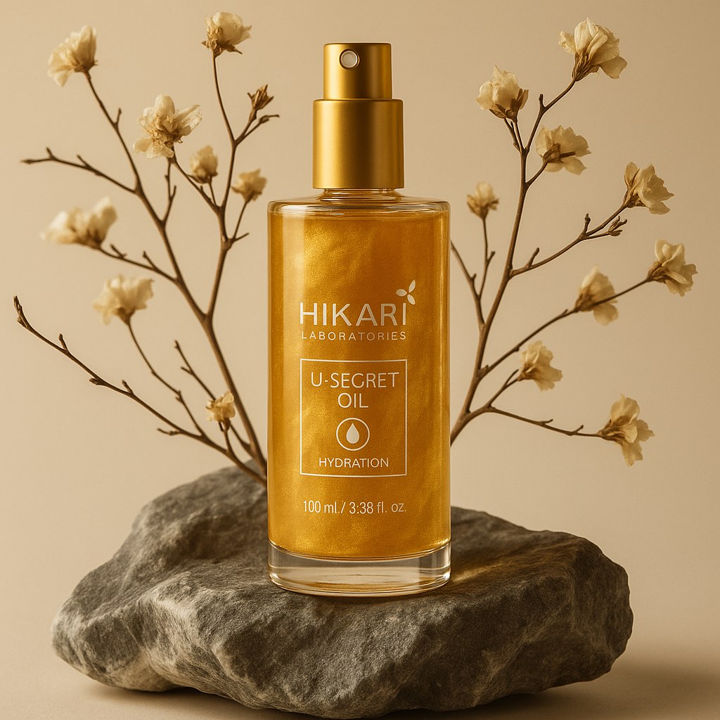 HIKARI Увлажняющее масло для лица HIKARI U-SECRET OIL с молекулой ...