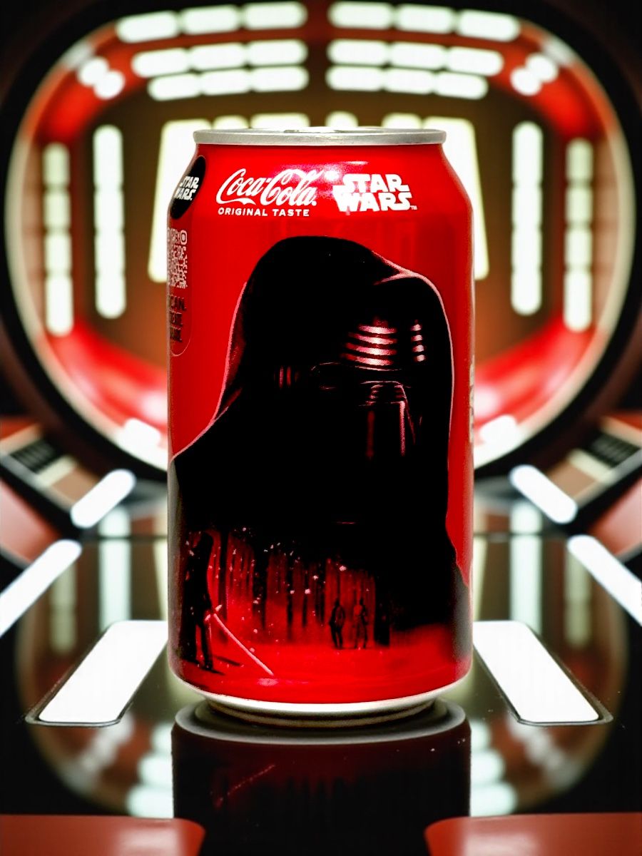 Coca-Cola Star Wars Limited Edition Kylo Ren 350 мл. США 1 шт. купить ...