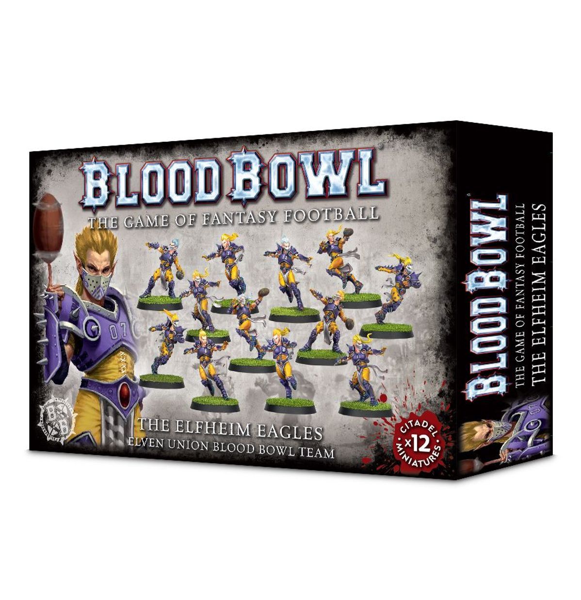 Warhammer Blood Bowl Миниатюры - Elven Union Team: Elfheim Eagles ...