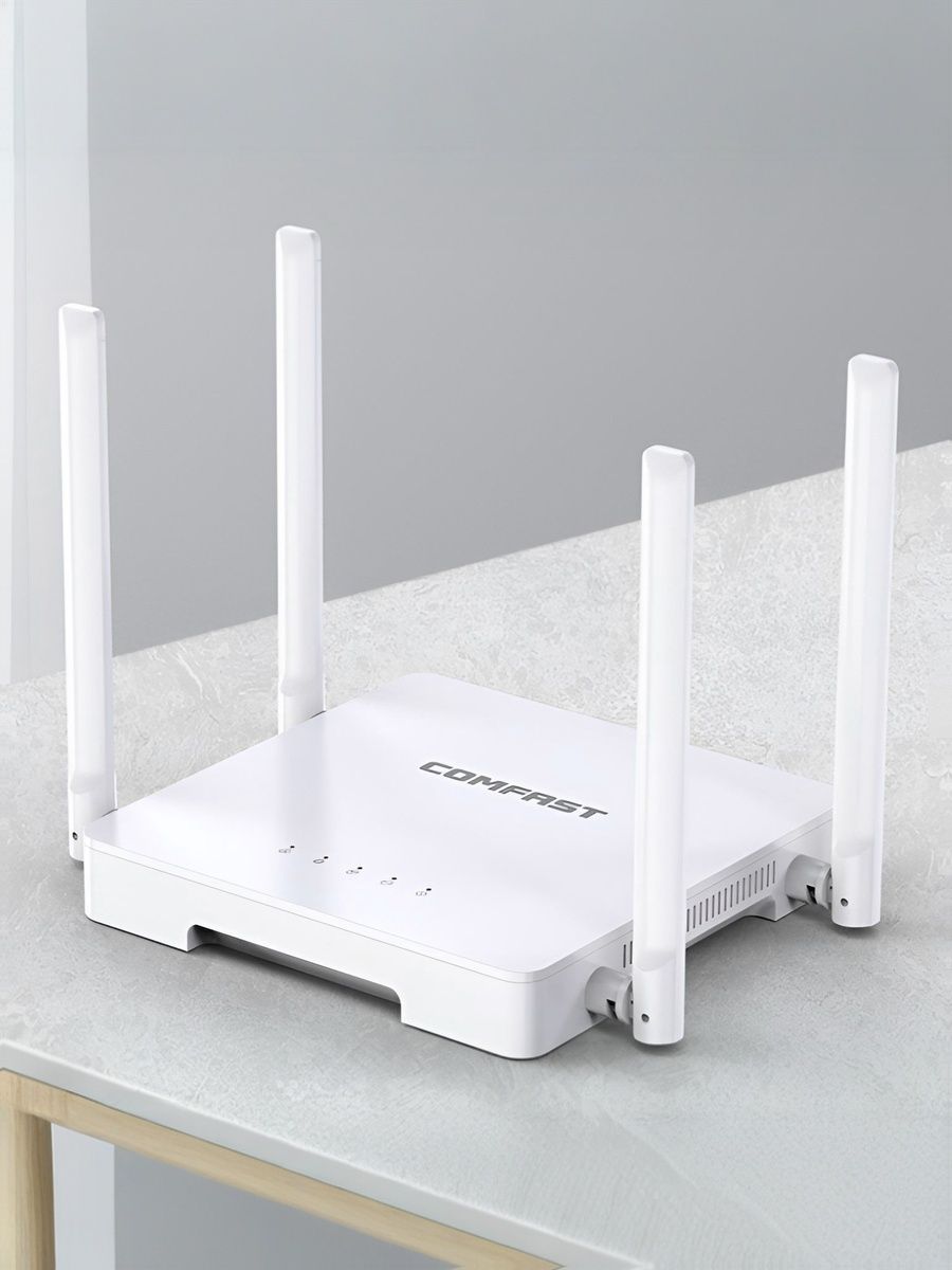 Wi-Fi роутер COMFAST Wall-Through WiFi Router 300Mbps (CF-N1 V2) купить ...