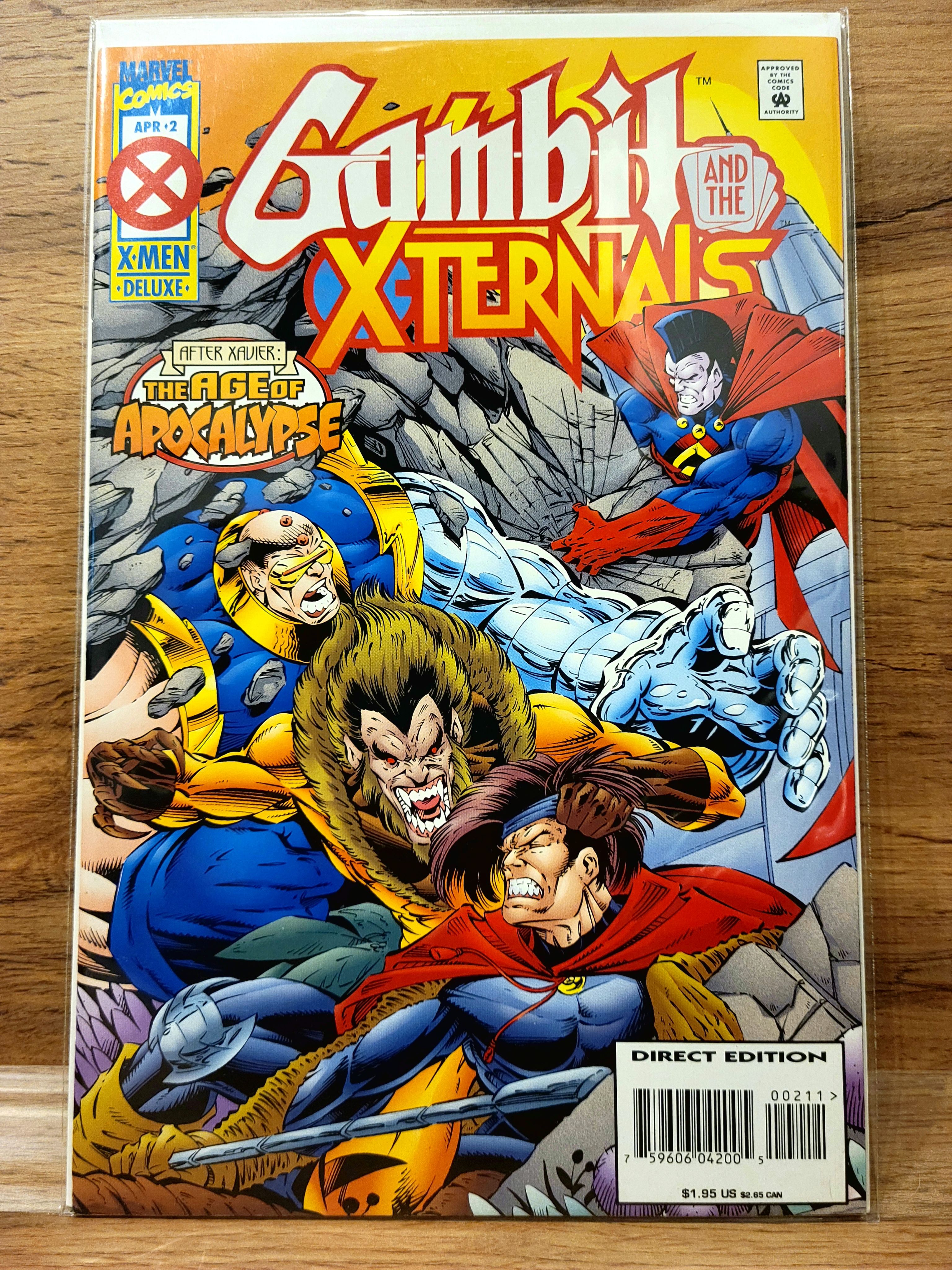 Ретро Комикс Gambit Xternals #2. 1997 Год. Оригинал! купить на OZON по ...