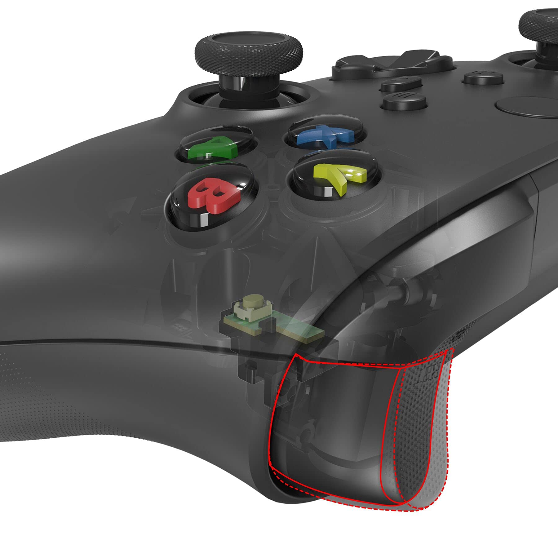 Набор триггеров Clicky Hair для контроллера Xbox Series X & S, плечевые ...