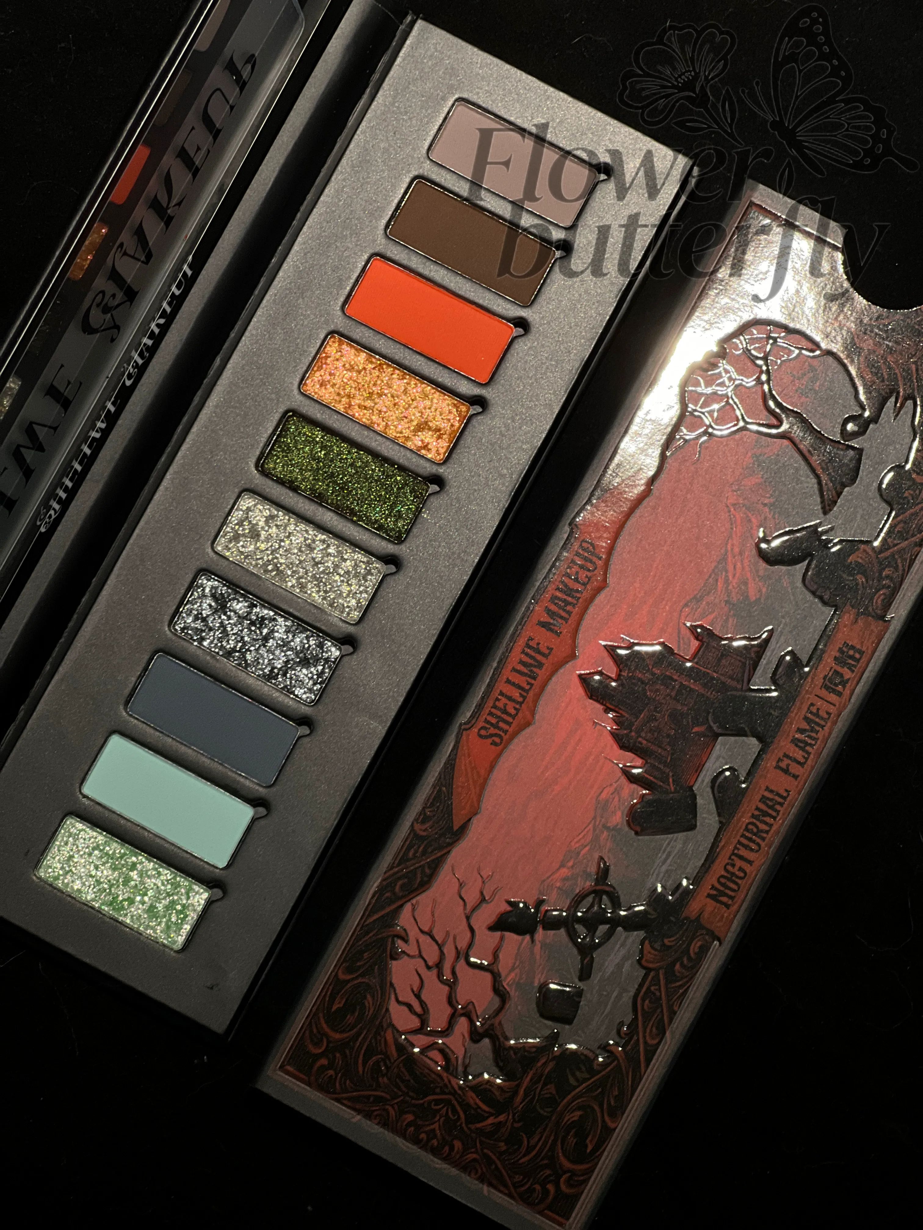 Shellwe Makeup x Ghoul Новый продукт Серия "Пламя ночи" купить на OZON ...