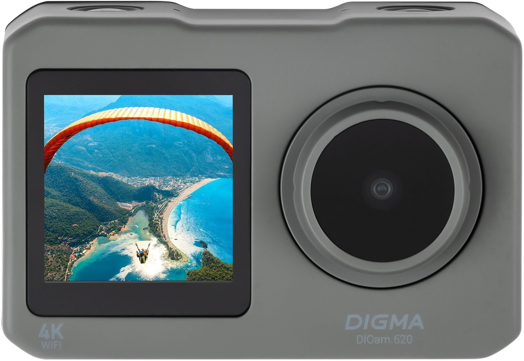 Экшн камера Digma DiCam 520, 256Гб, Wi-Fi, серый (DC520) купить на OZON ...