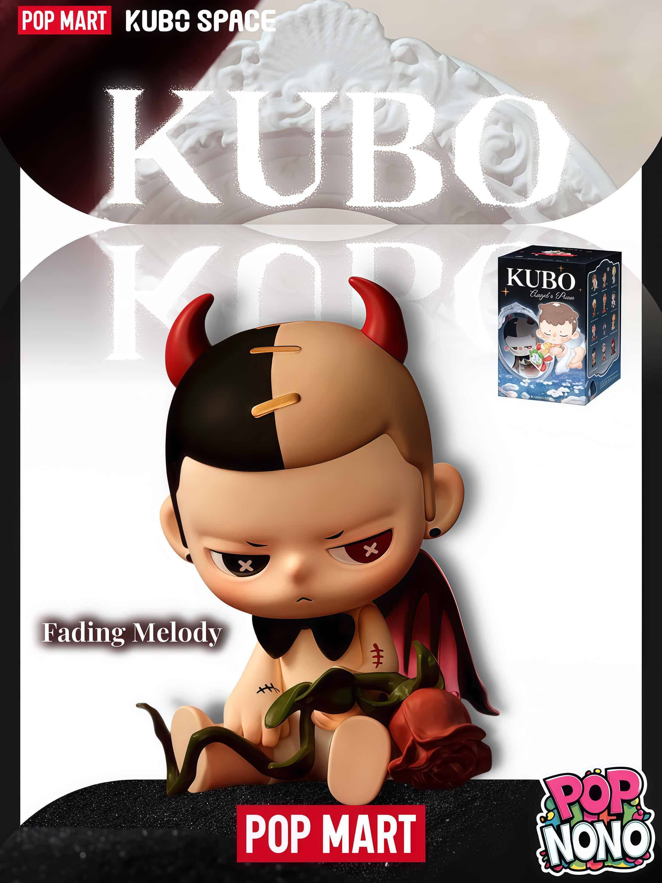 100% Original оригинал Коллекционная POP MART KUBO Angel's Poem Series ...