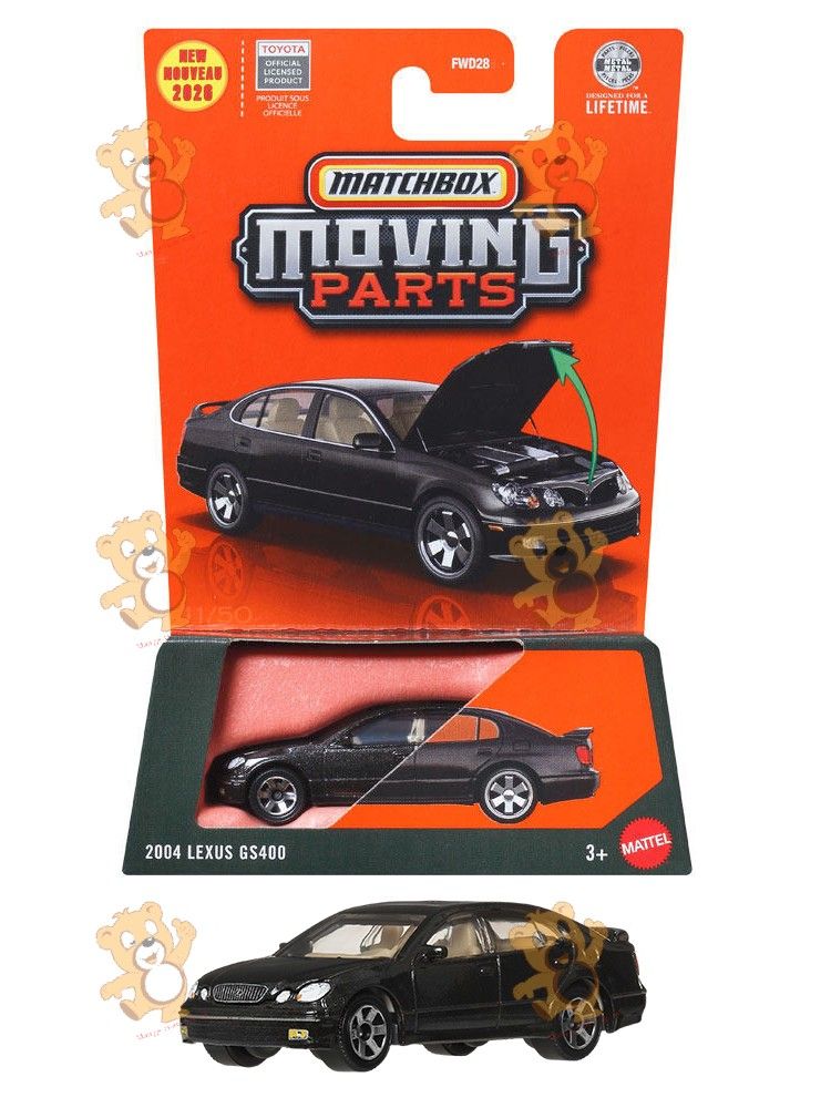 Машинка Matchbox 2026 FWD28 Moving Parts 1/64 Diecast Scale Model Car ...