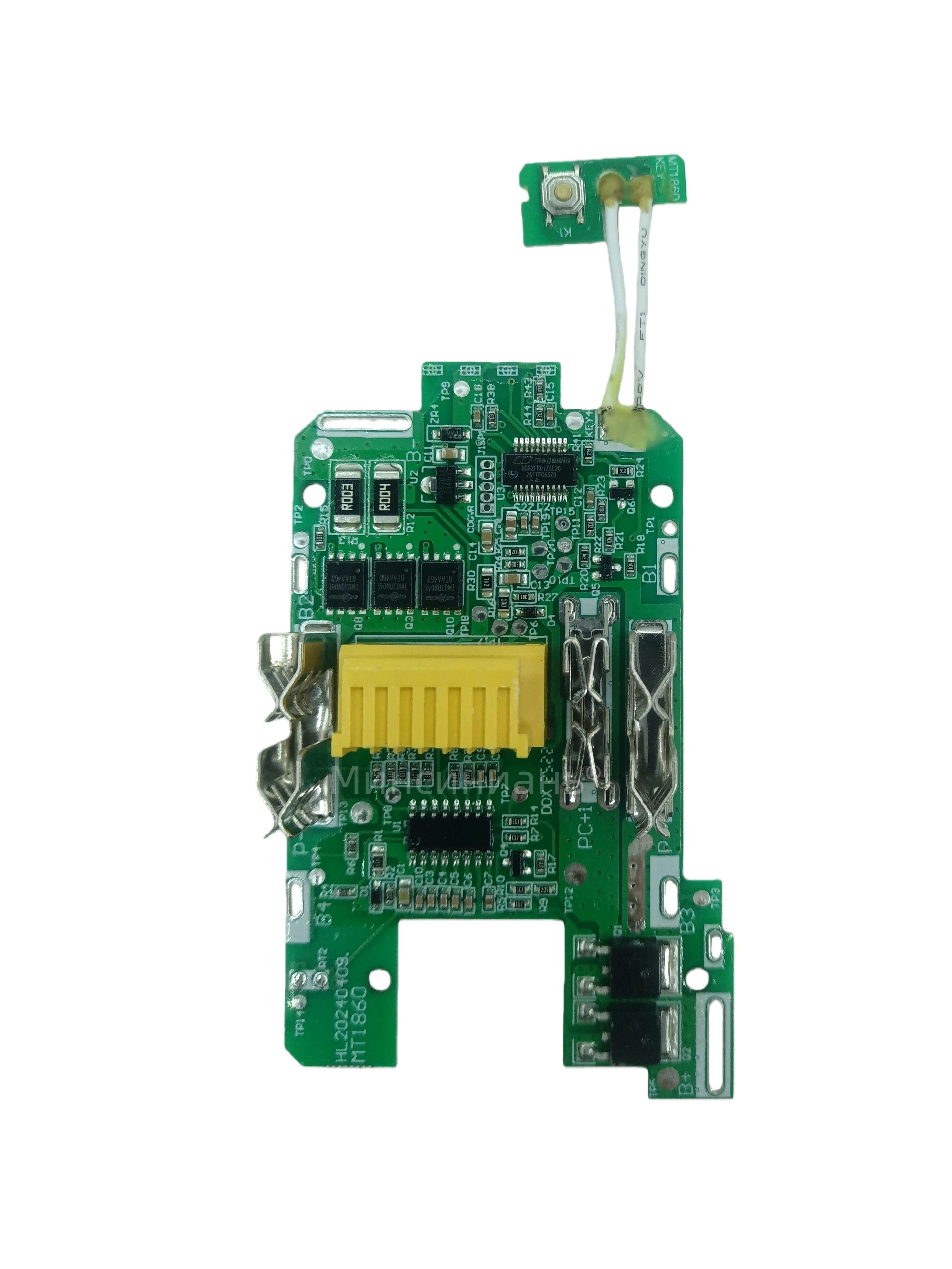 BMS-PCB для ремонта и замены аккумуляторов MT 18V BL1860/90/18650 ...
