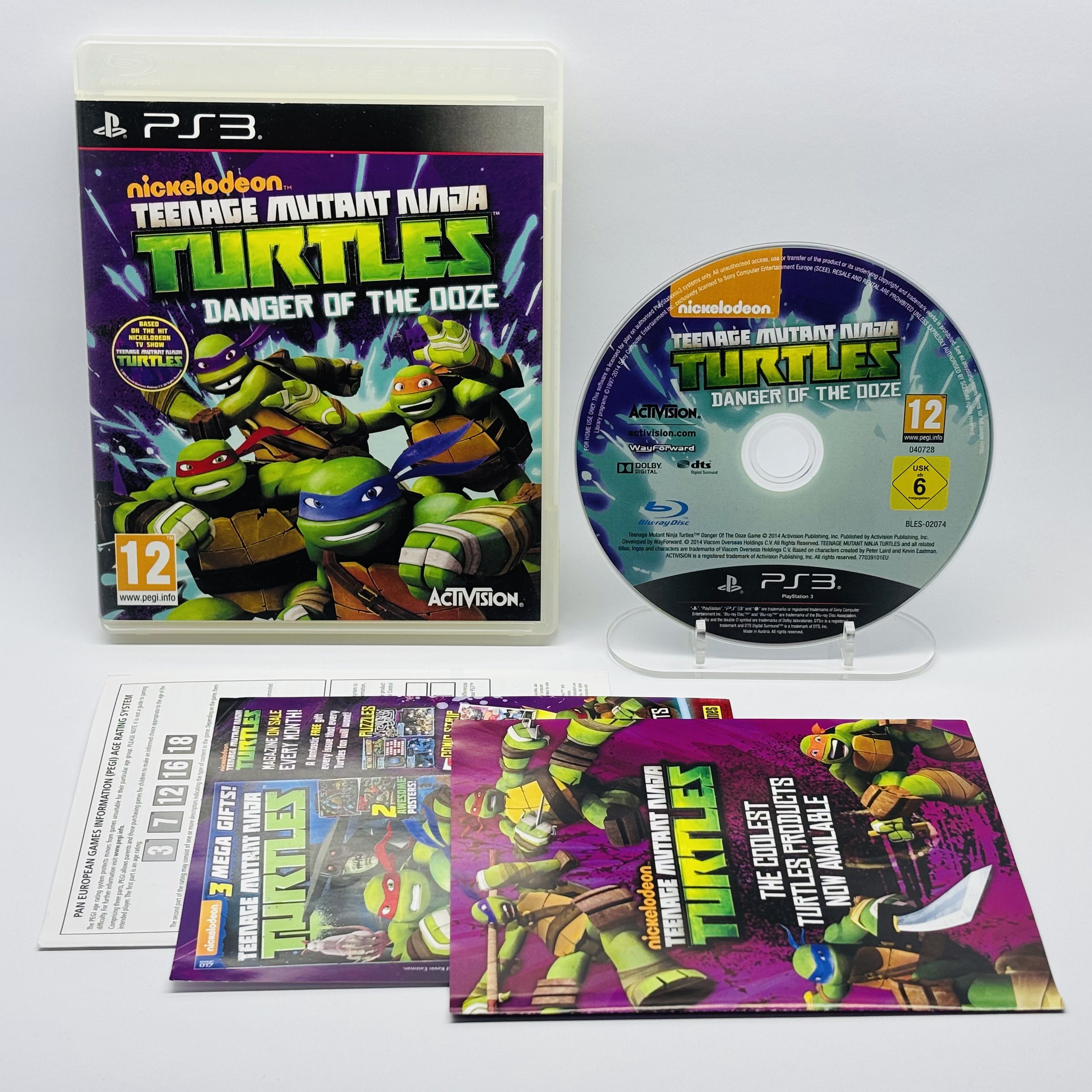 Игра Teenage Mutant Ninja Turtles: Danger of the Ooze PS3 (Лицензия ...