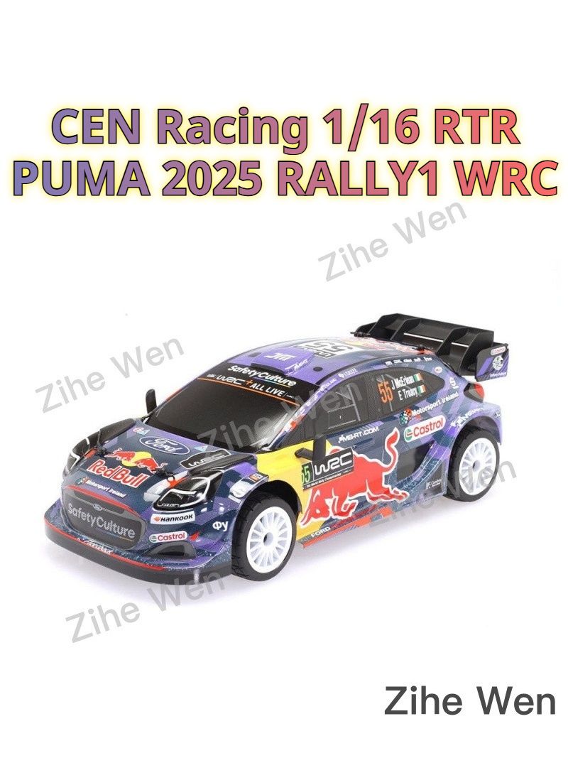 CEN Racing 1/16 PUMA 2025 RALLY1 WRC Радиоуправляемая модель, 4WD ...