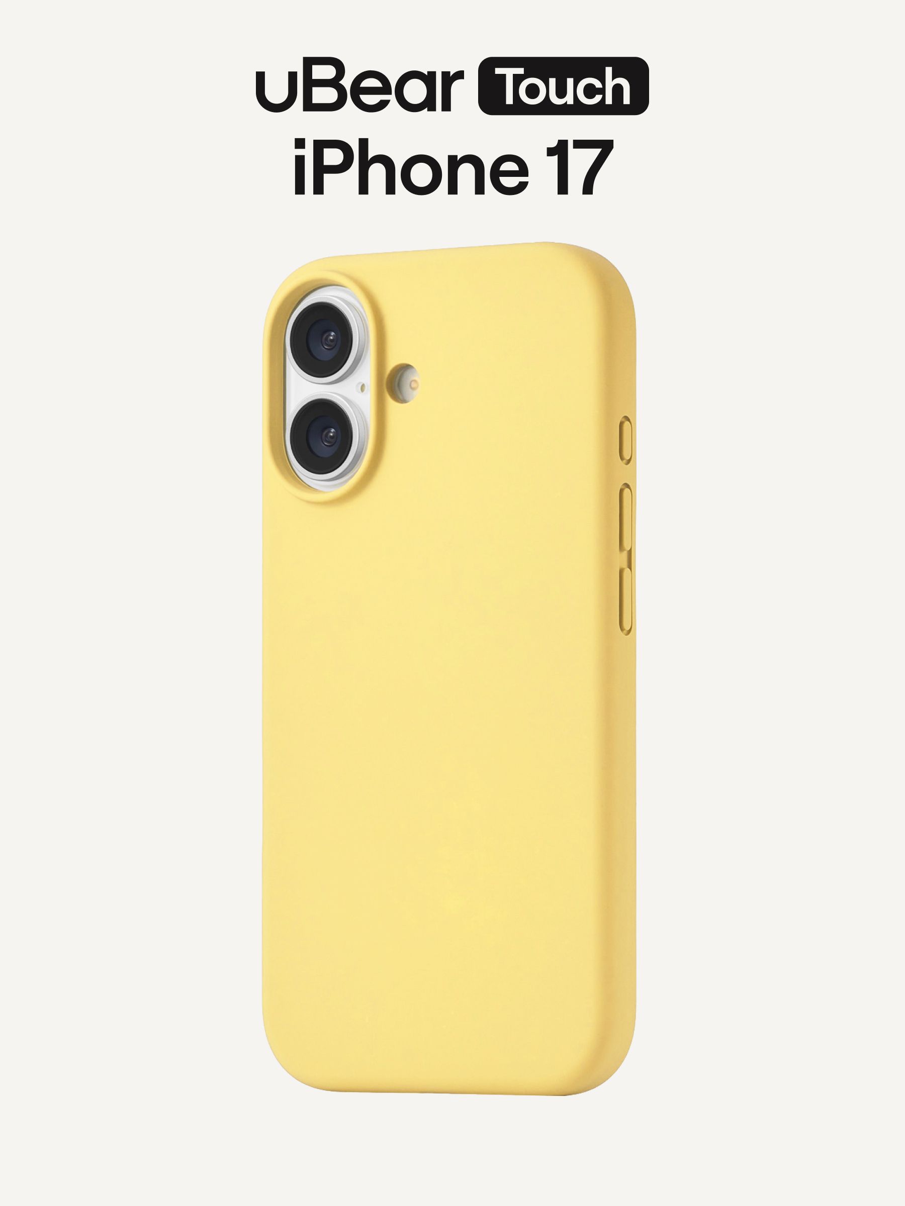 Чехол на iPhone 17 uBear Touch Mag Case, MagSafe совместимый, силикон ...
