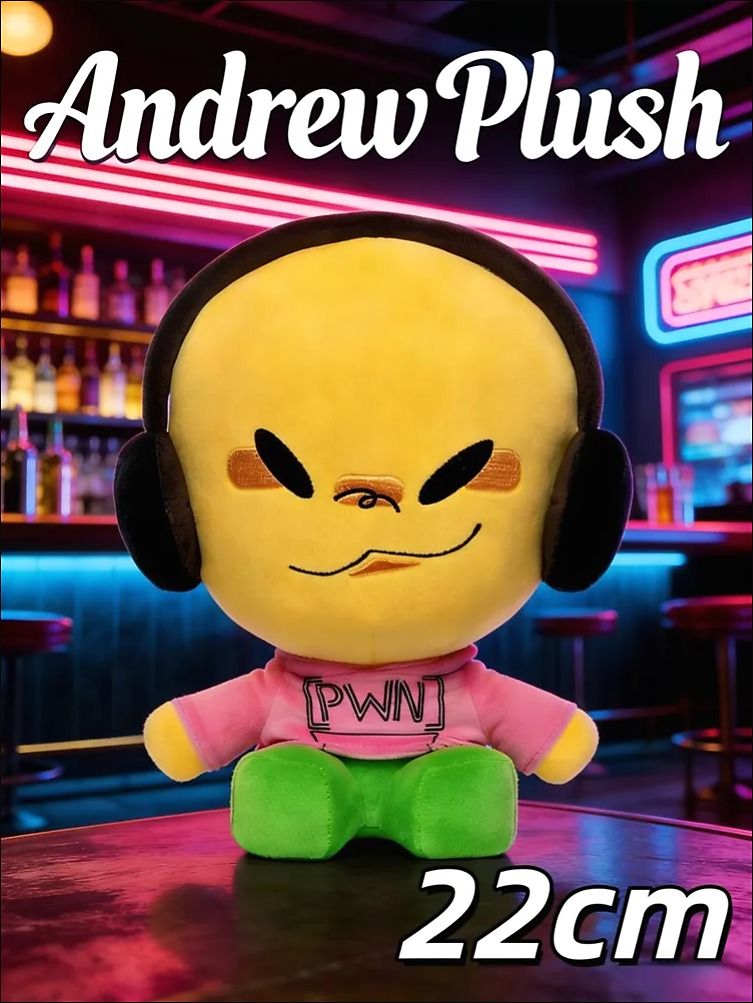 Мягкая игрушка Andrew Plush 22 см из игры Bad Things купить на OZON по ...