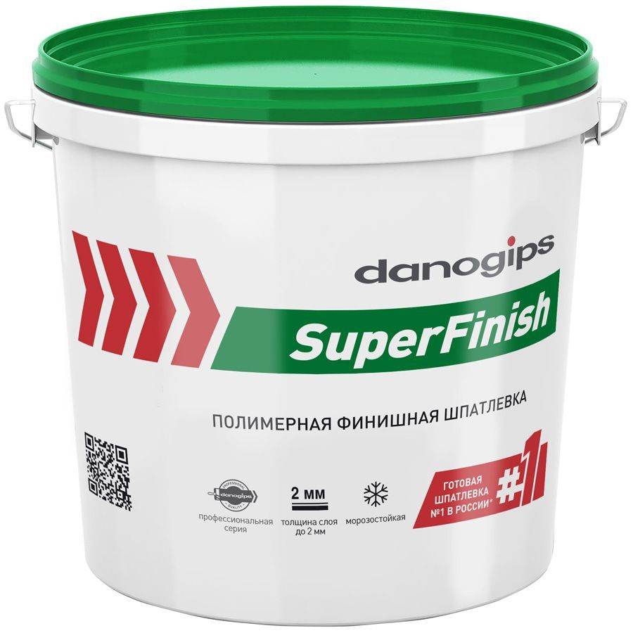 DANOGIPS SUPERFINISH/ДАНОГИПС СУПЕРФИНИШ, 18кг,готовая финишная шпатлевка купить по низкой цене ...