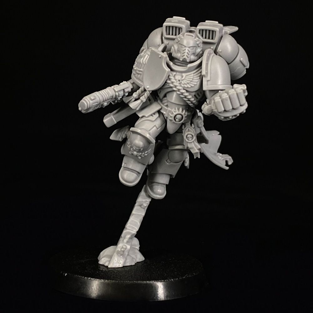 Primaris captain with jump pack миниатюра по вселенной warhammer 40000 ...