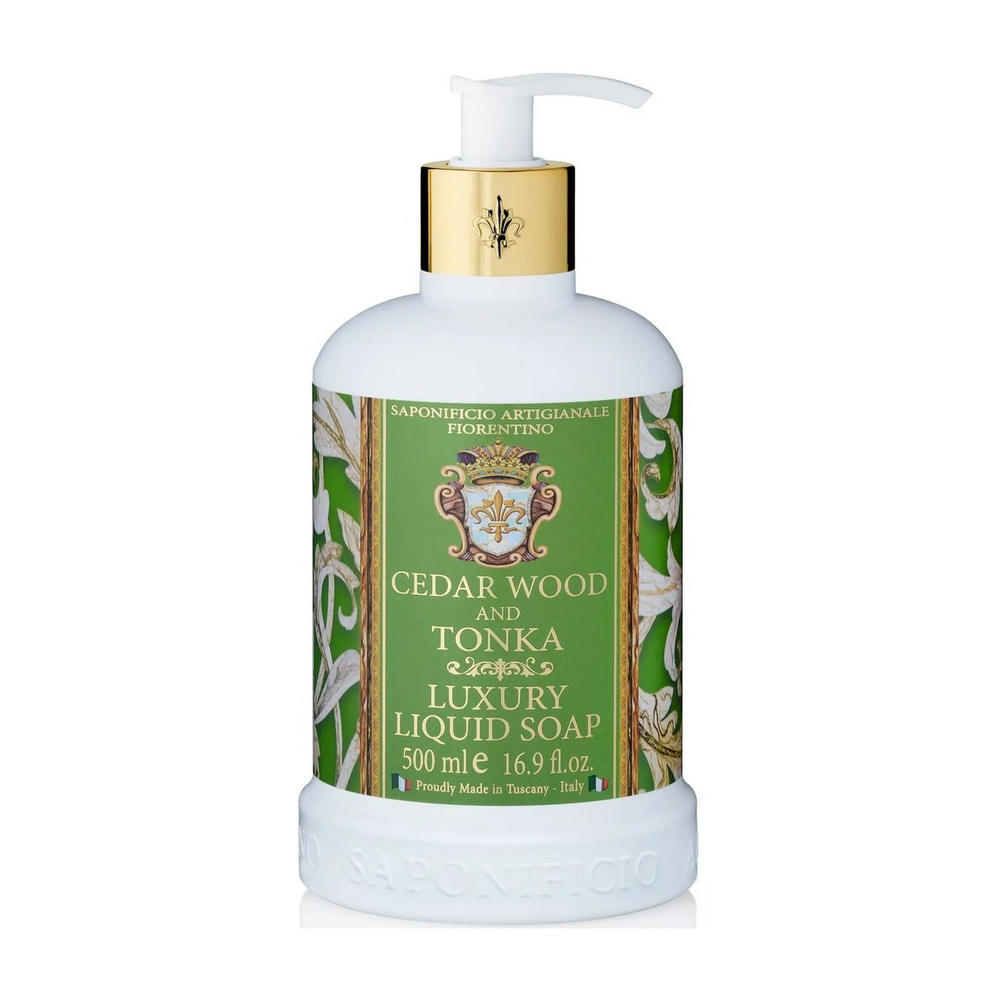 Saponificio Artigianale Fiorentino Luxury Liquid Soap Cedar Wood ...