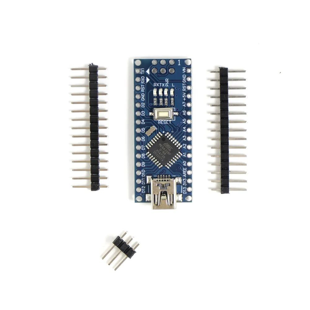 Контроллер Arduino Nano V3 0 совместимый Atmega328 Ch340 нераспаянная