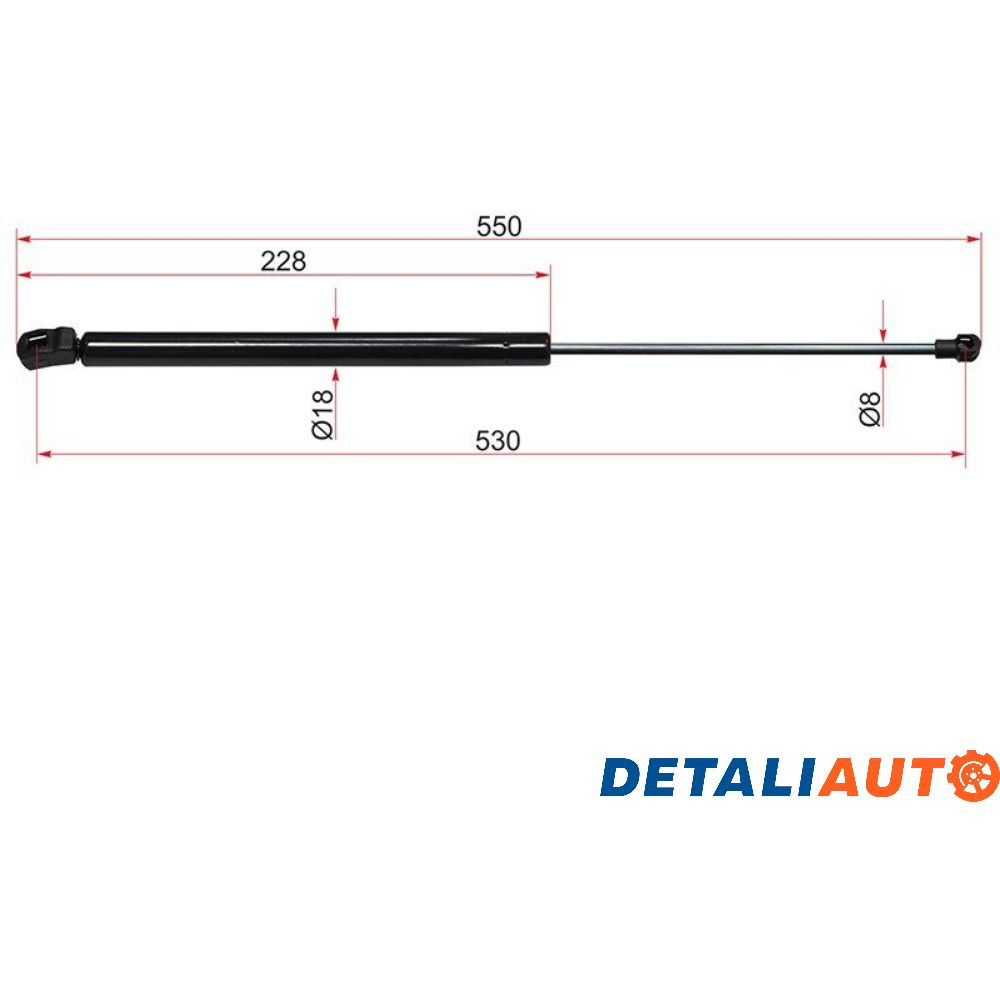 Амортизатор крышки багажника (1 шт.) для Фольксваген Гольф 7 2012-2020 ...