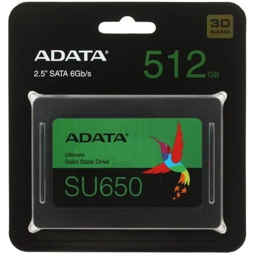 512 ГБ Внутренний SSD-диск ADATA A-DATA SSD 512GB SU650 ASU650SS-512GT ...