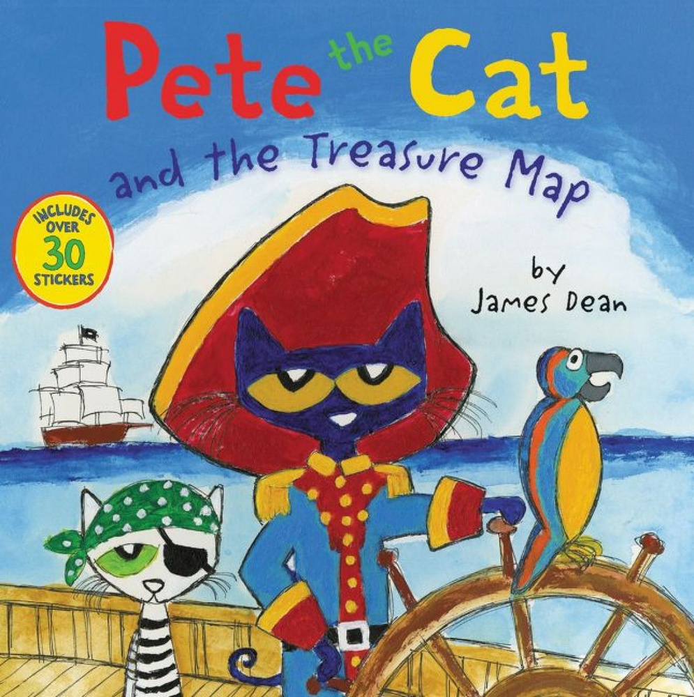 Pete the Cat and the Treasure Map - купить с доставкой по выгодным ...