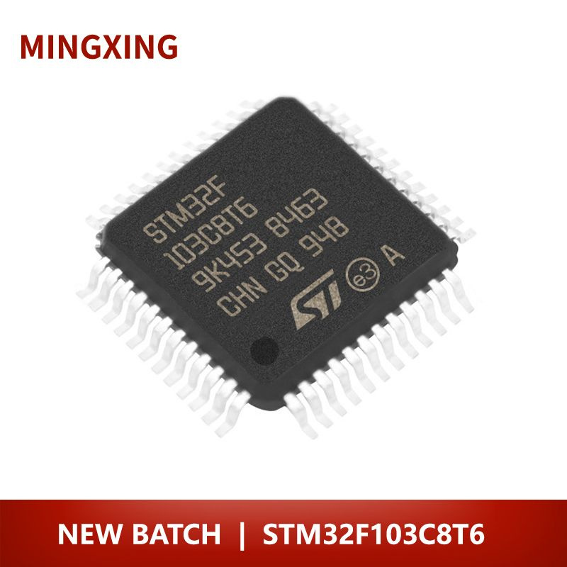 (10шт)новый оригинальный чип STM32F103C8T6 LQFP-48 STM32 Mainstream MCU STM32F1 Series Single ...