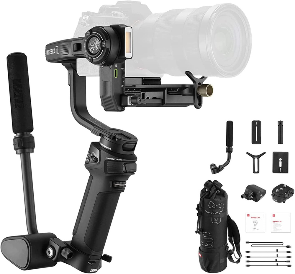 стабилизатор камеры Zhiyun Weebill 3S Combo,Трехосевой стабилизатор для ...