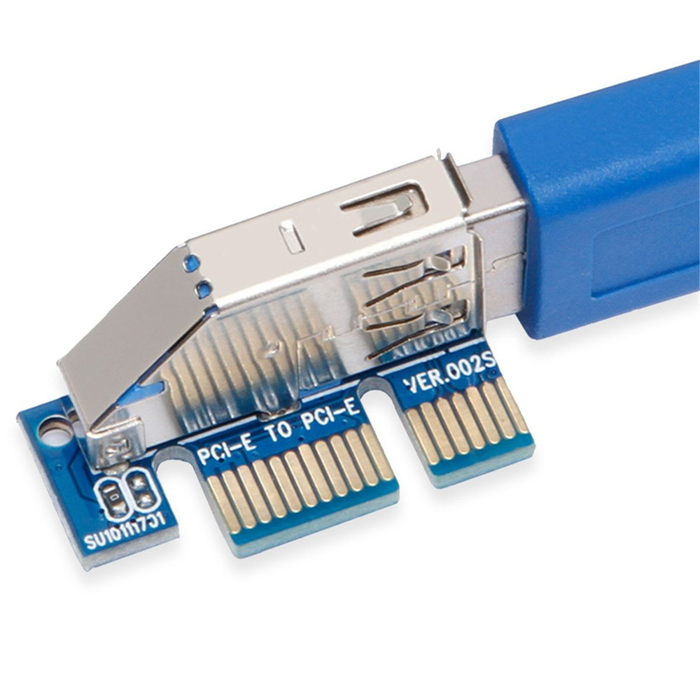 Удлинительный кабель PCI-E 1X для адаптера PCIe Dual Port 4X, интерфейс ...
