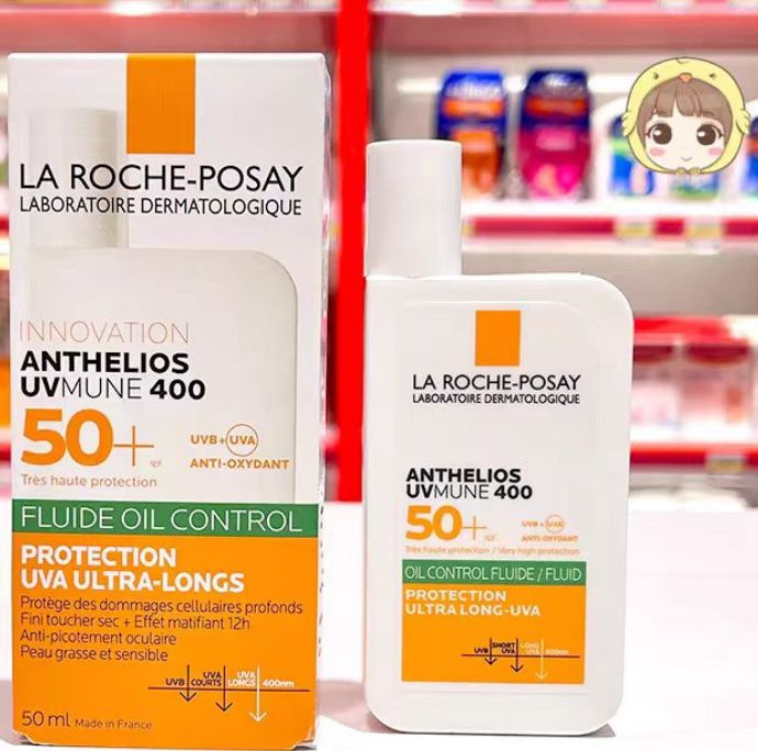 La Roche Posay Anthelios UVMune 400 Oil Control Tinted Fluid SPF 50 ...