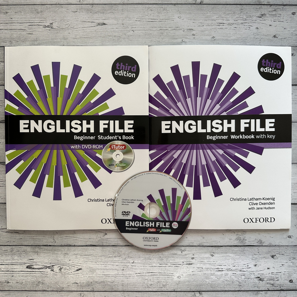 English File beginner 3rd edition (Third edition) Учебник+Тетрадь+CD ...