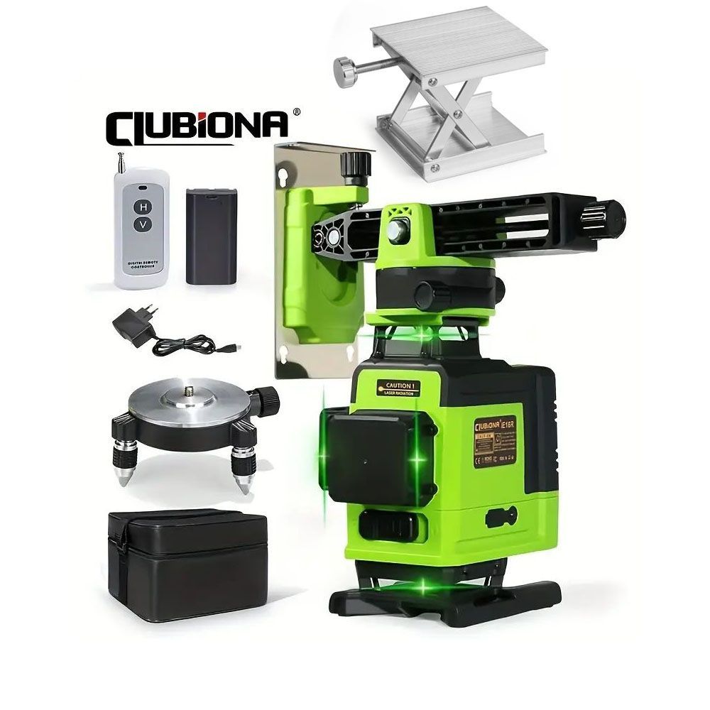 Купить Самовыравнивающийся лазерный уровень/нивелир Clubiona IE16R 4D ...