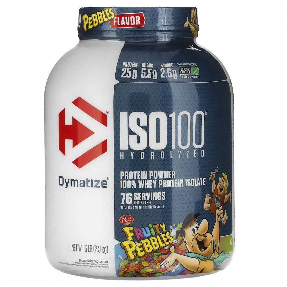 Dymatize, ISO100, гидролизованный 100% изолят сывороточного протеина ...