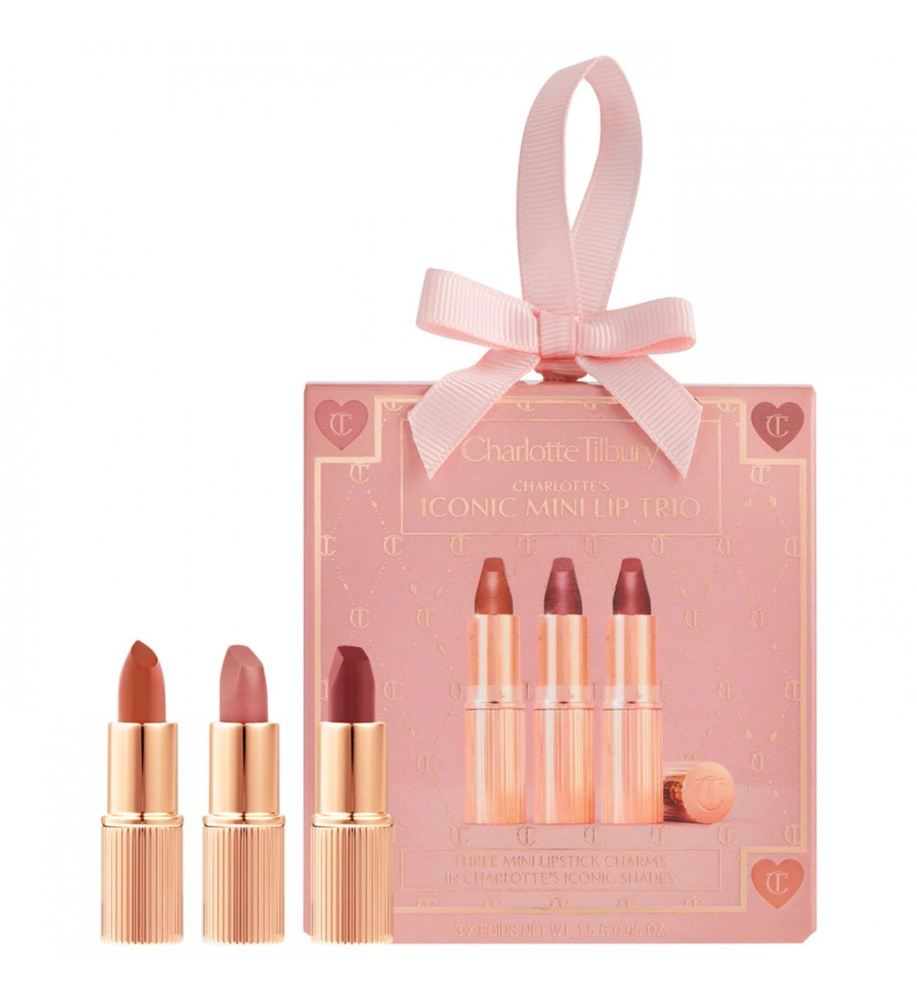 Charlotte Tilbury Набор губных помад Iconic Mini Lip Trio Kit - купить ...