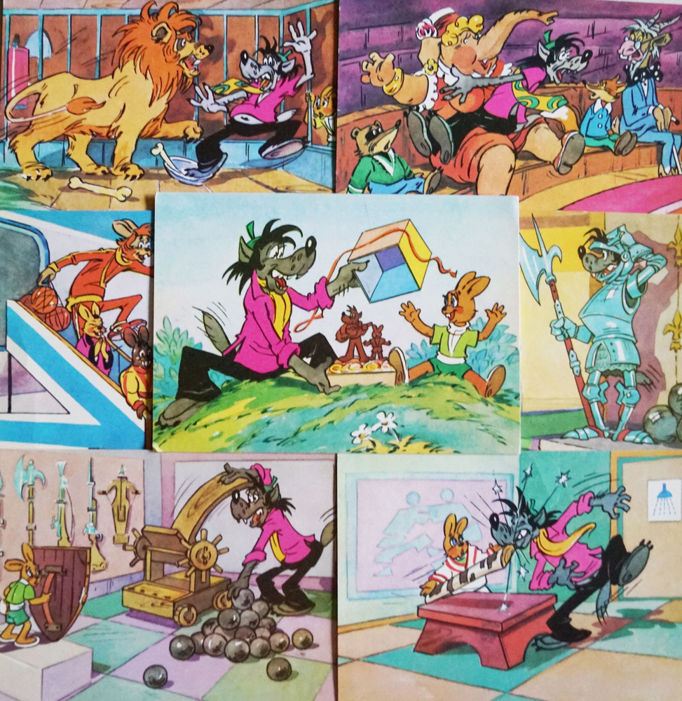 "Ну, погоди" , СССР, 1981 (комплект из 14 открыток) - купить с доставкой по выгодным ценам в ...