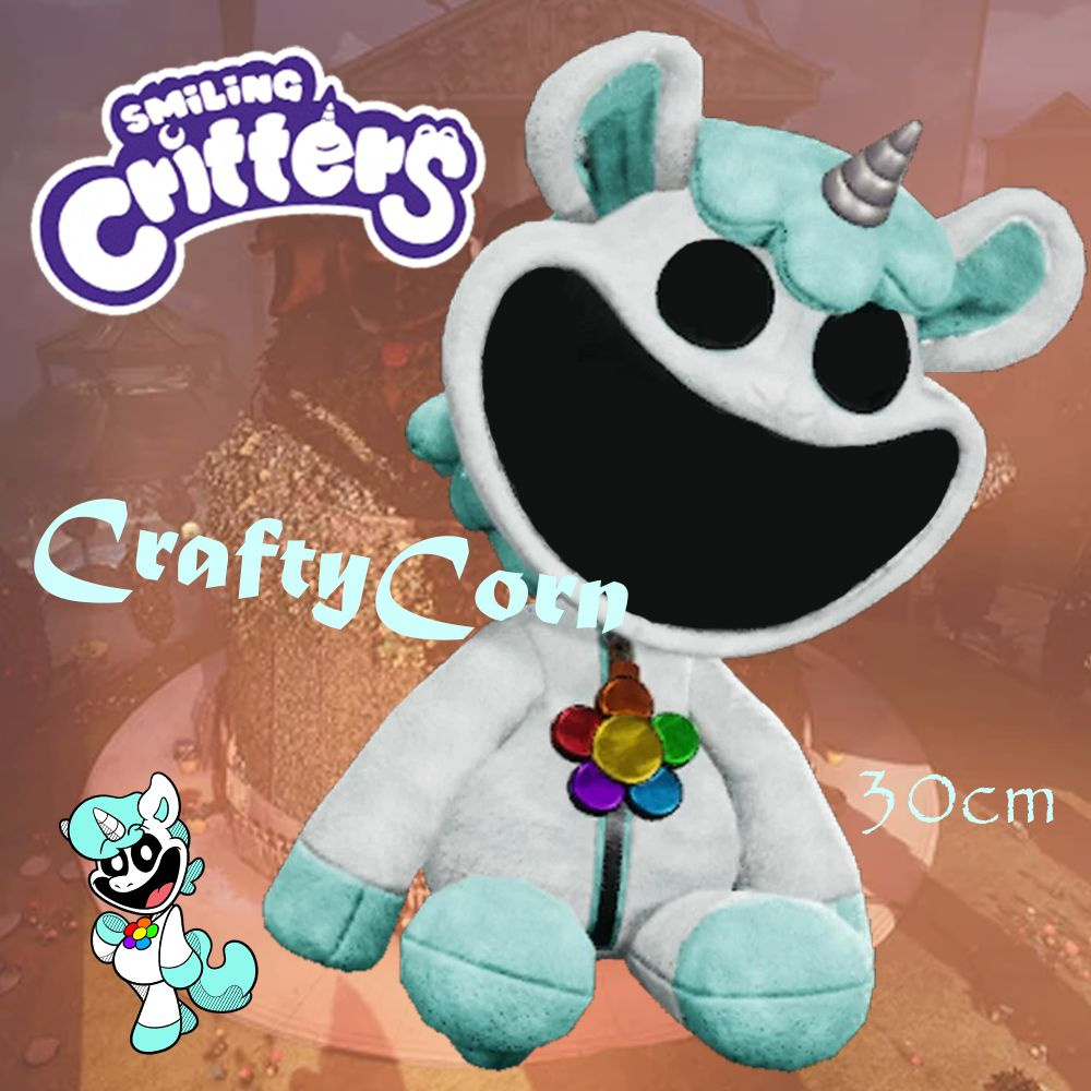 Мягкая игрушка, Poppy playtime 3, smiling critters cartoon, CraftyCorn ...