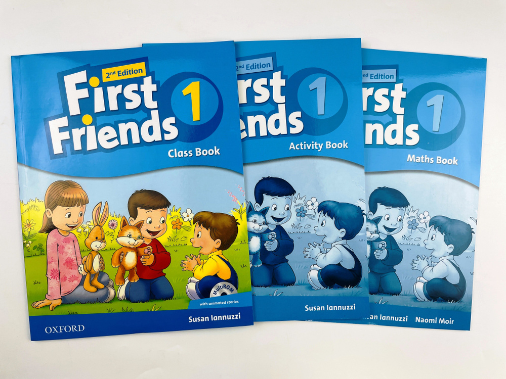 First Friends 1 (2nd Edition) Class Book + Maths Book + Activity Book ...
