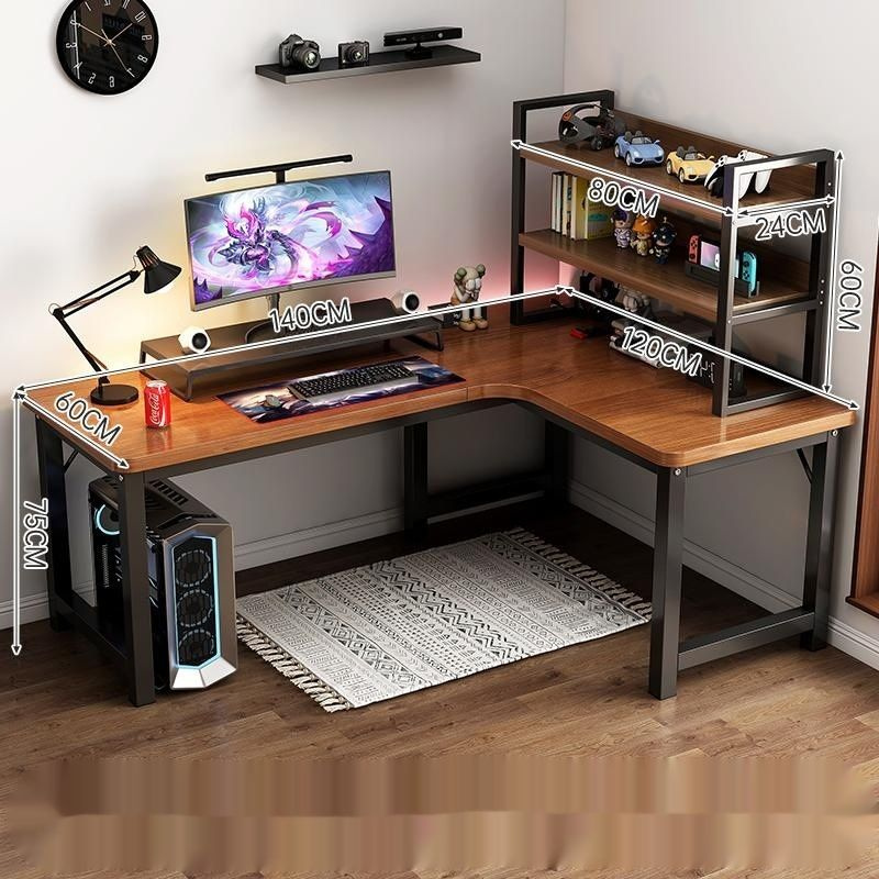 Игровой компьютерный стол SKU00068-правый, 140х120х75 см купить c ...