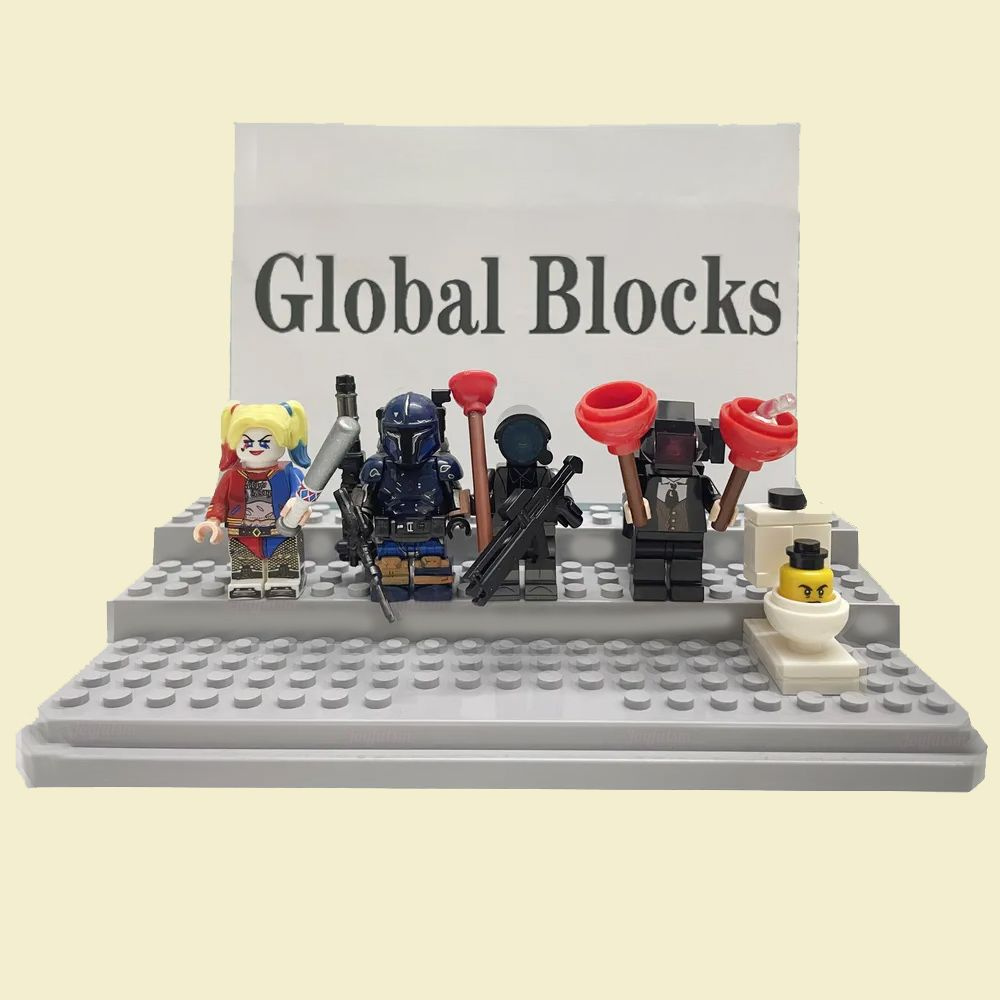 Фигурка Minicygula Constructor, аниме One Piece (4,5 см, в упаковке ...