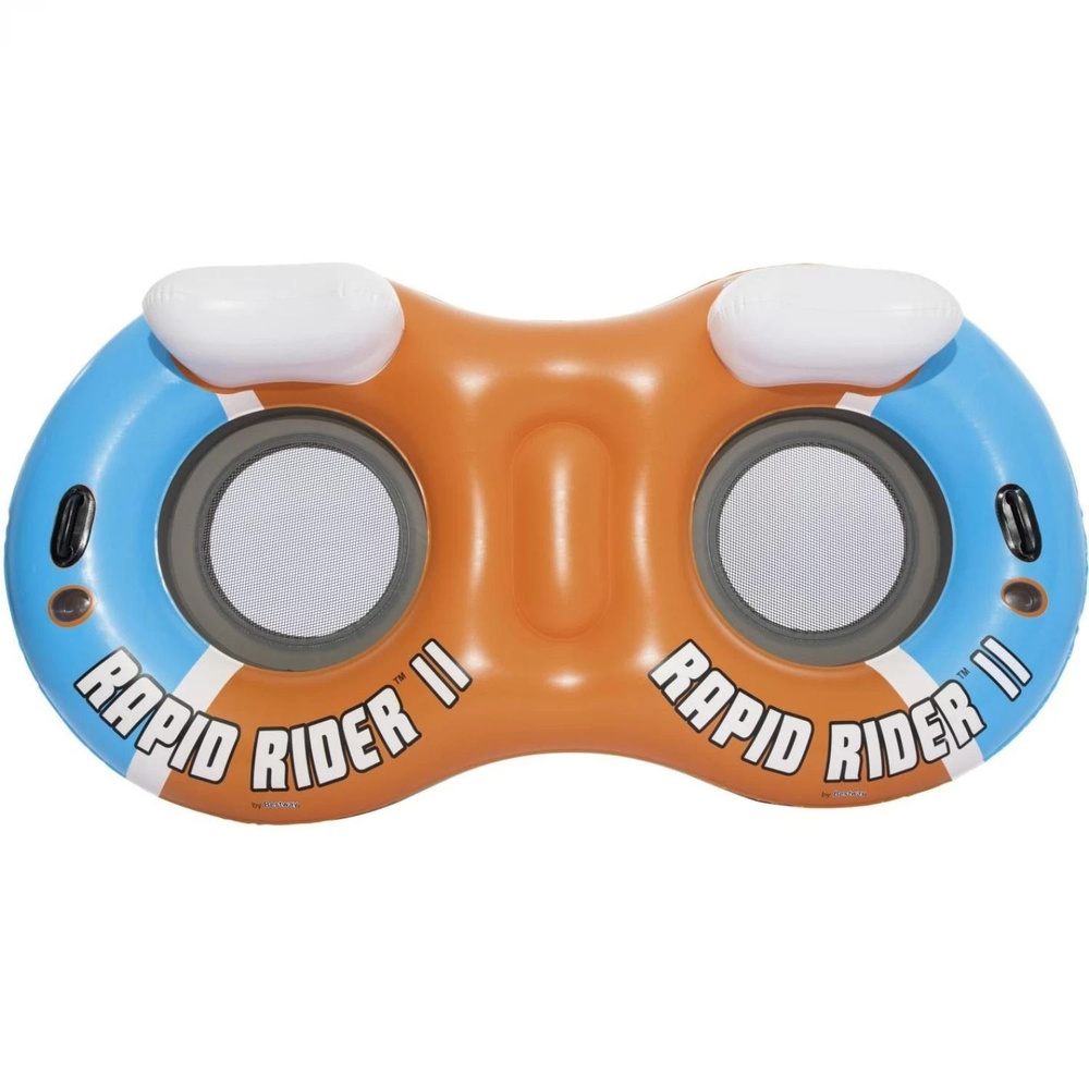 Кресло надувное Bestway Надувной круг-кресло RAPID RIDER II 251х132см ...