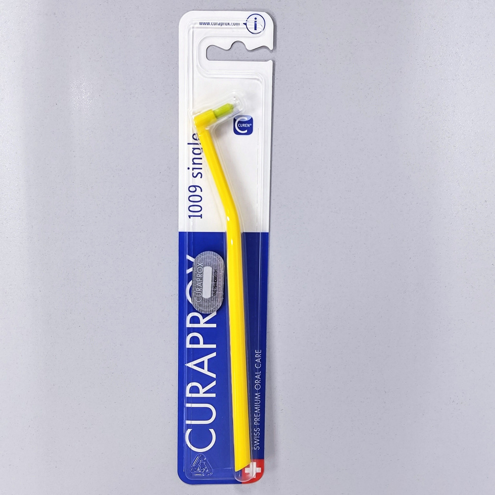 Монопучковая зубная щетка CURAPROX CS 1009 single & sulcular, 9мм для ...