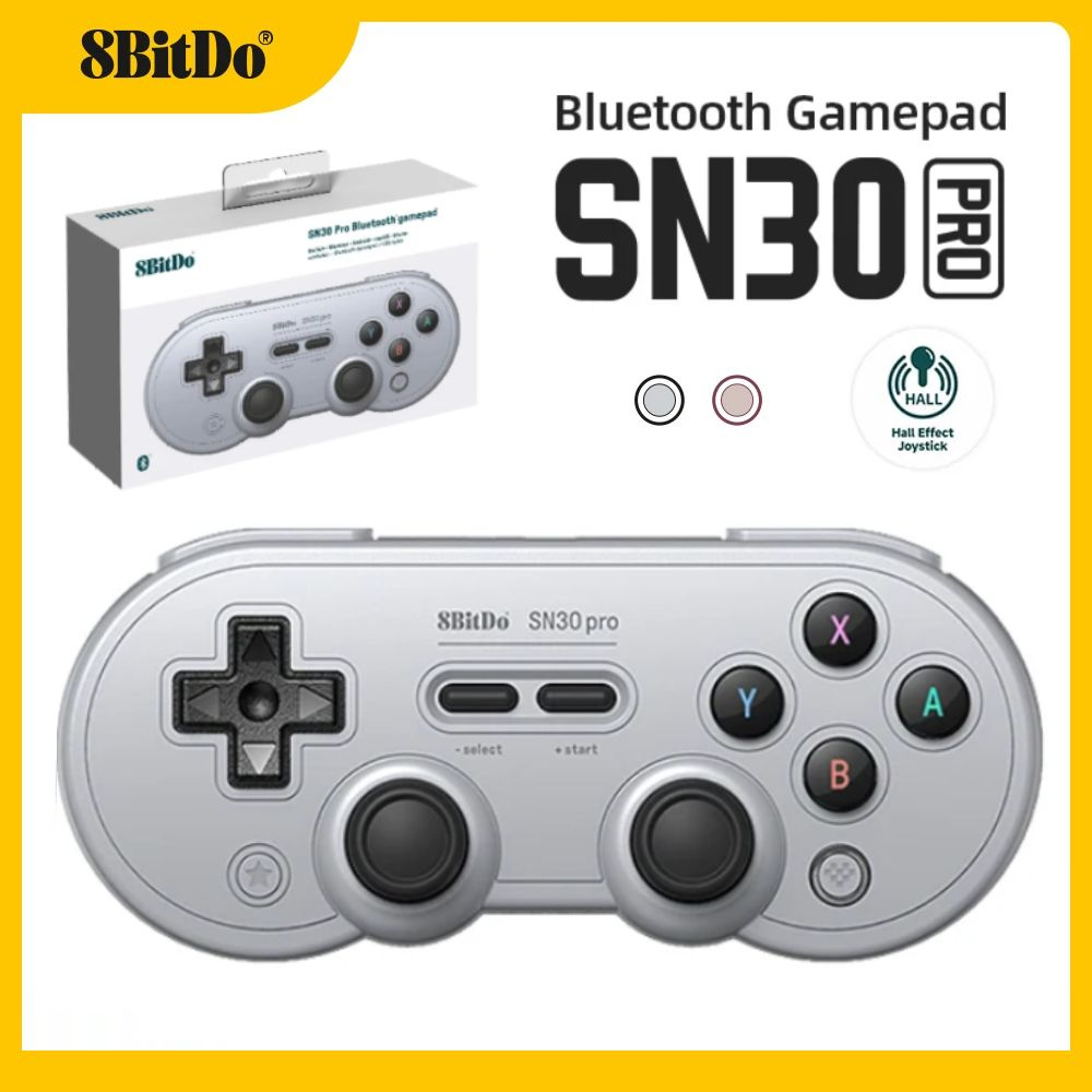 8bitdo-SN30 Pro Новый беспроводной Bluetooth геймпад с эффектом Холла для коммутатора, ПК ...