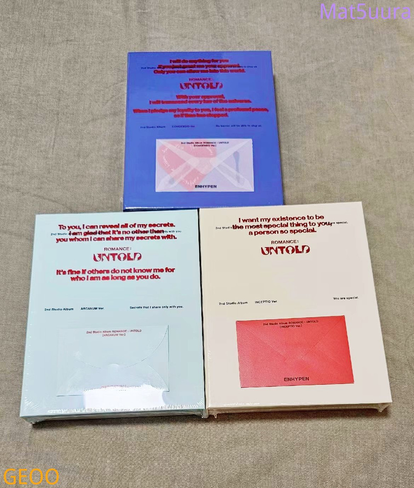 CD Альбом-ENHYPEN - 2nd Album ROMANCE : UNTOLD - купить по низким ценам ...