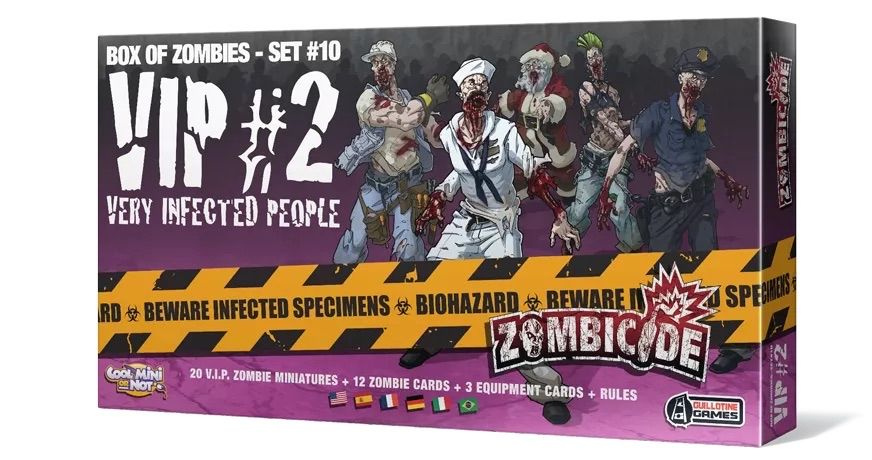 Дополнение к настольной игре Zombicide: Box of Zombies #10 - VIP #2 ...