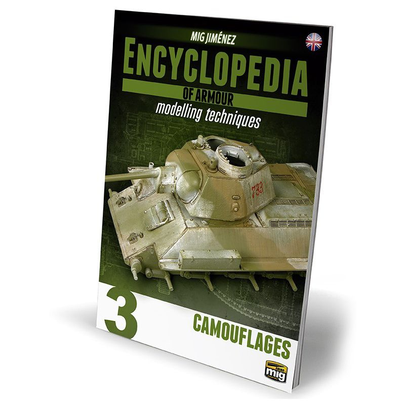Книга ENCYCLOPEDIA OF ARMOUR MODELLING TECHNIQUES - Том 3. Камуфляж ...