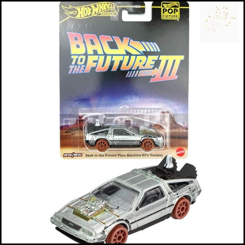 Машинка коллекционная Mattel Hot Wheels Премиум автомобиль Поп-культура :HXD63 Back to the ...