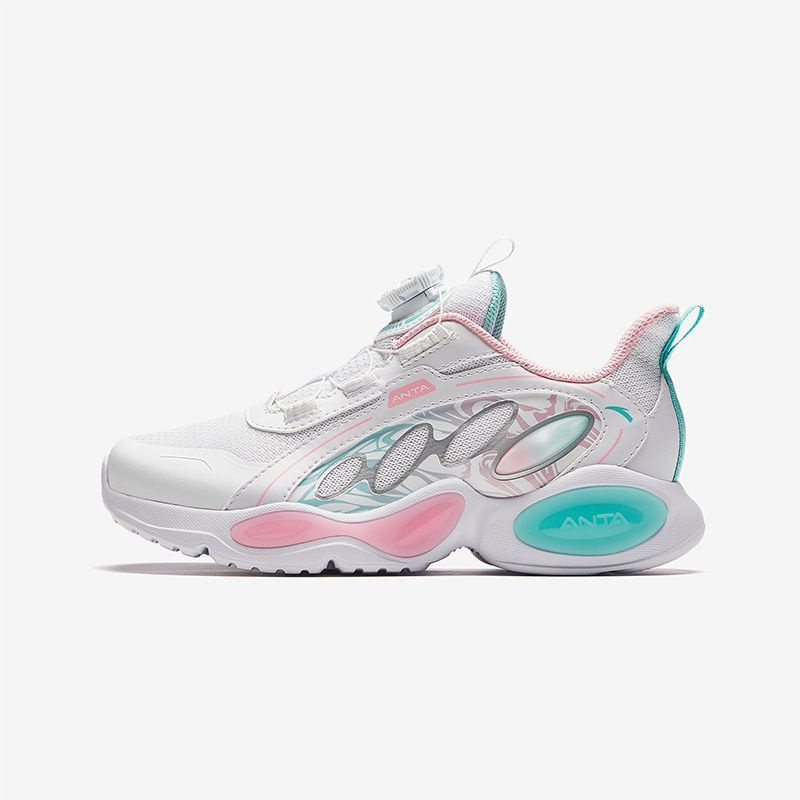 Кроссовки Девочки Anta Хлопок Бег, размер 38 Демисезон Система скоростной шнуровки купить c ...