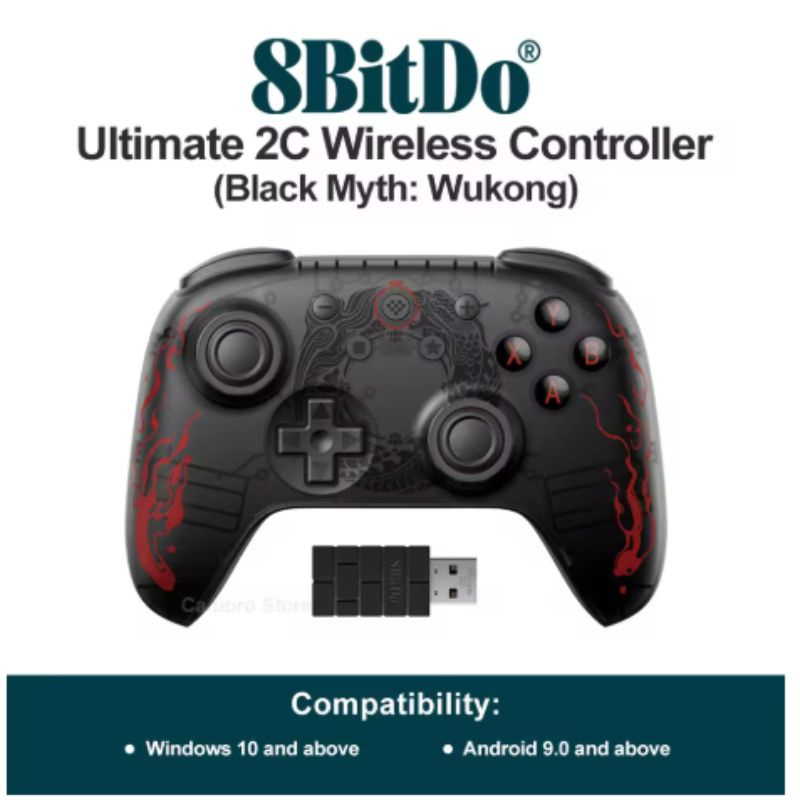 8BitDo - Ultimate 2C Wukong Игровой контроллер для ПК, Windows 10, 11 ...