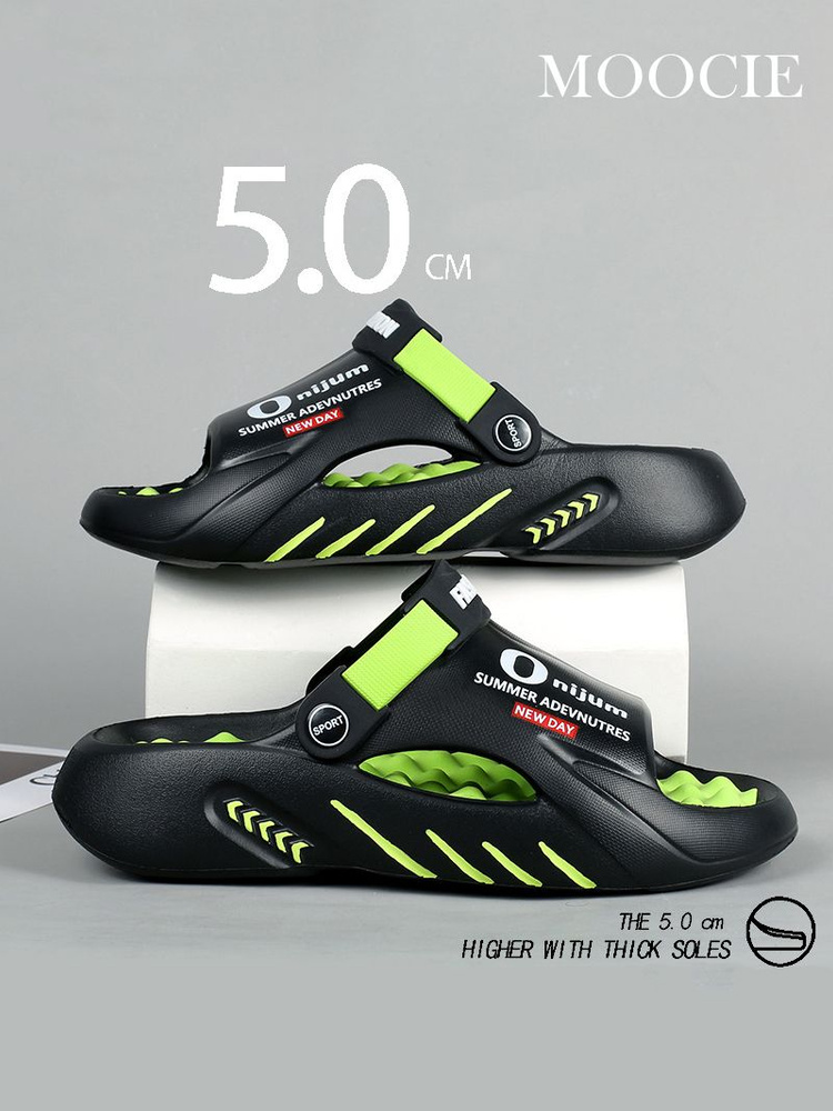 Шлепанцы Мужской, Женский MOOCIE, размер 44 EVA Толстая подошва Лето купить c доставкой на OZON ...