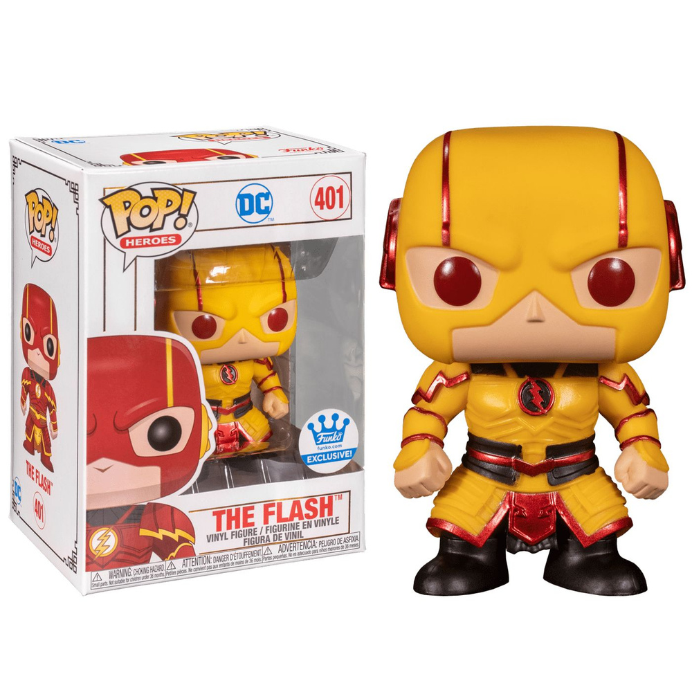 Фигурка POP Reverse Flash Imperial Palace со стикером (Эксклюзив Funko ...
