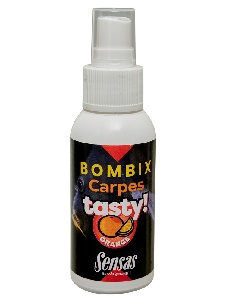 Ароматизатор спрей Sensas BOMBIX CARP TASTY ORANGE 0.075L (SE-81035 ...