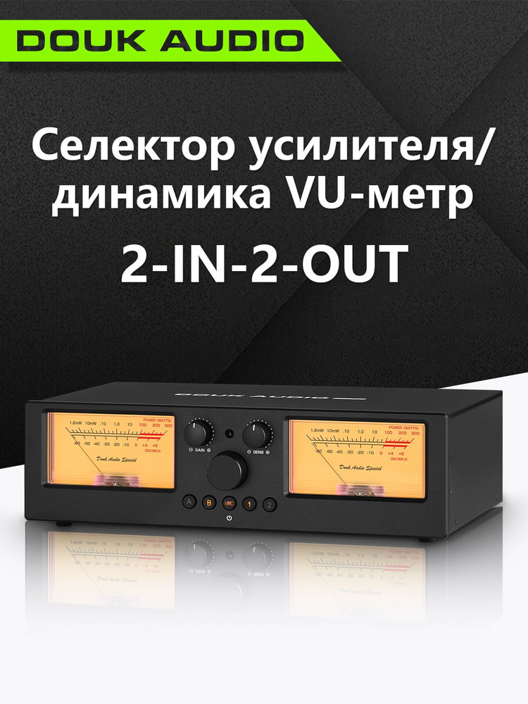 Douk Audio VU3PRO Разбор усилителей / динамиков Таблица 2 - IN - 2 - OUT купить на OZON по ...