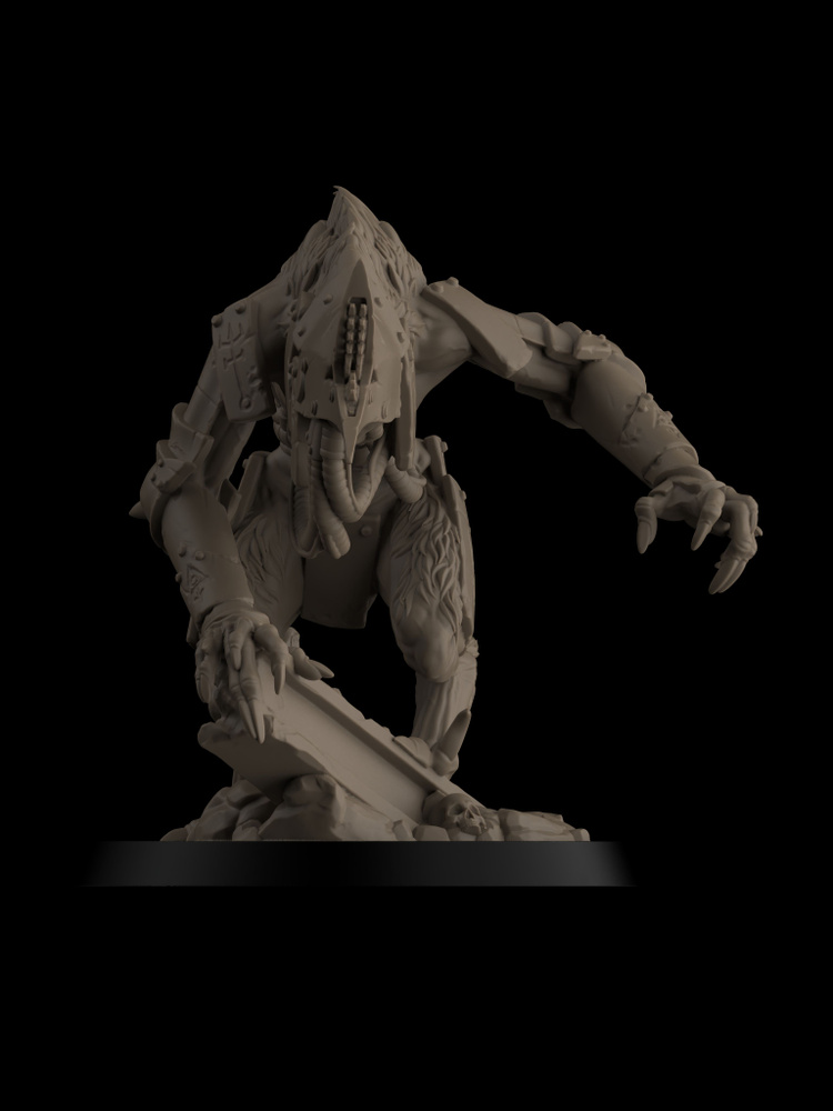 Миниатюра Trench Crusade - Штурмовой волк (War wolf) купить на OZON по низкой цене (2107098773)