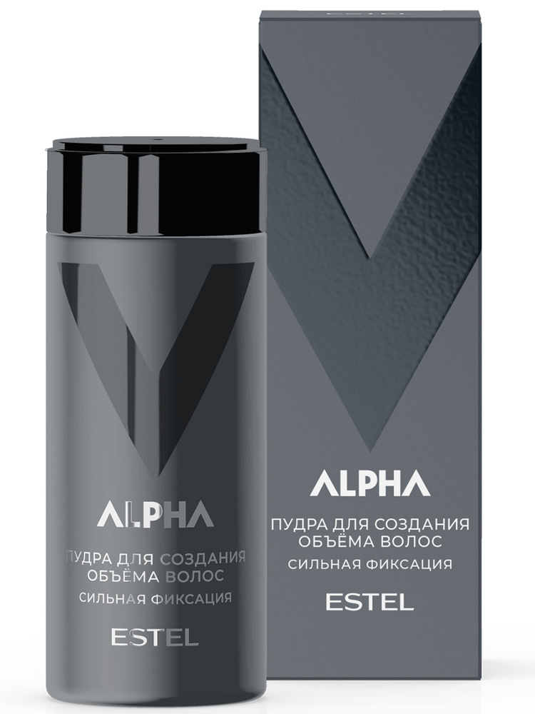 ESTEL PROFESSIONAL Пудра для создания объема ALPHA сильной фиксации 10 г купить на OZON по ...